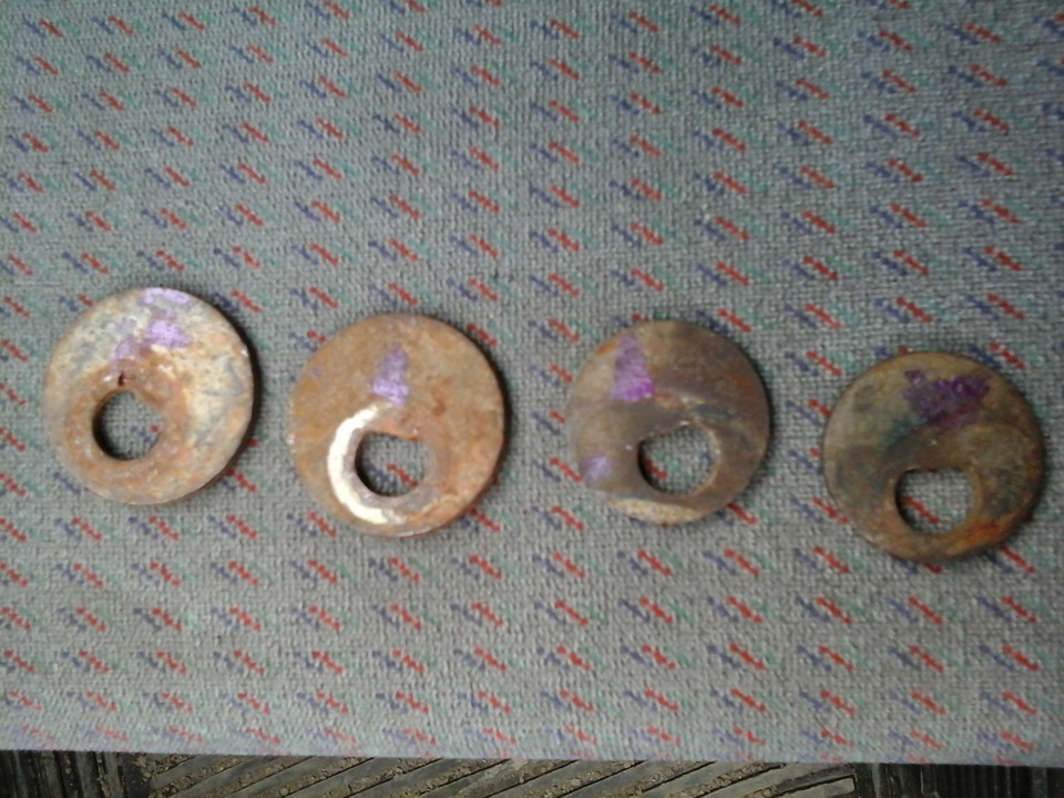 Развальные болты, часть 2 — Mitsubishi Carisma, 1,6 л, 1996 года ...