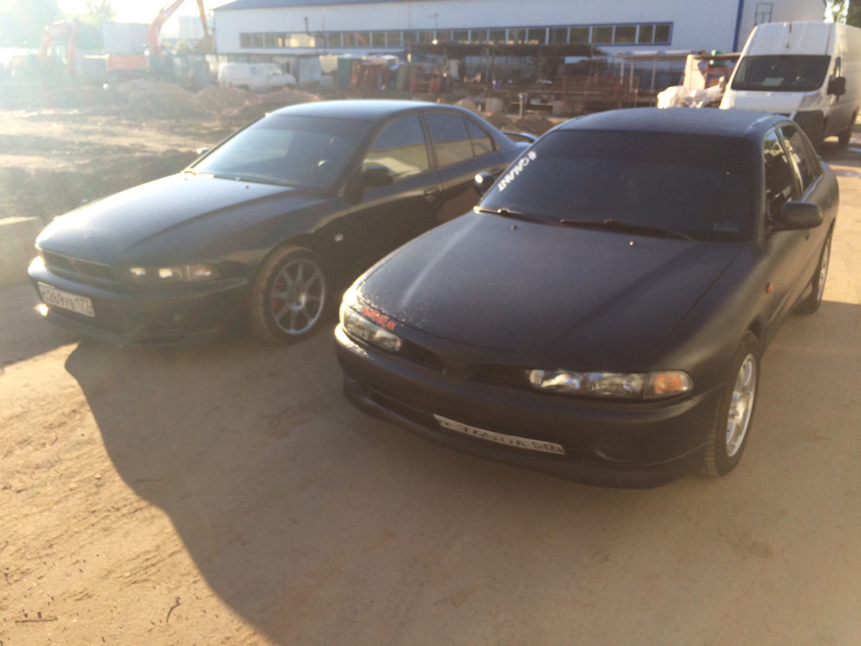 Встреча с 8-м галом — Mitsubishi Galant (7G), 2 л, 1996 года ...