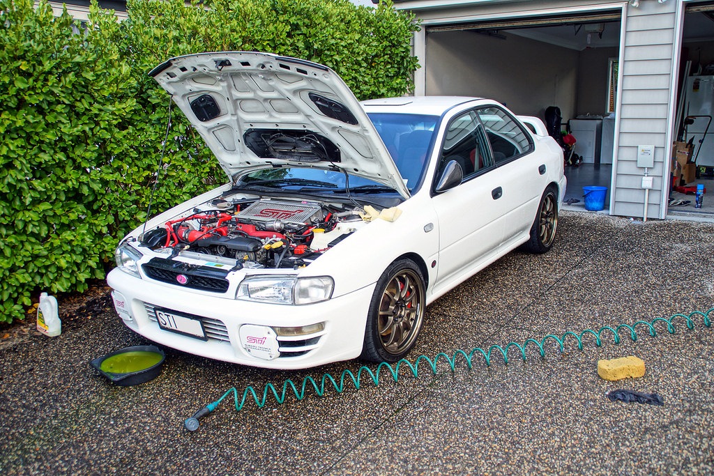Rear Diff Oil & Coolant — Subaru Impreza WRX STI (GC), 2 л, 1996 года ...