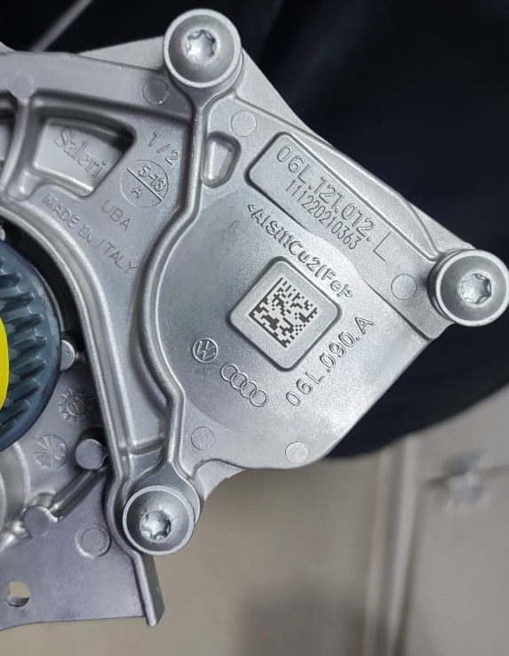 Оригинальный Термостат 06L121111P и помпа 06L121012L — Audi Q5 (1G), 2 ...