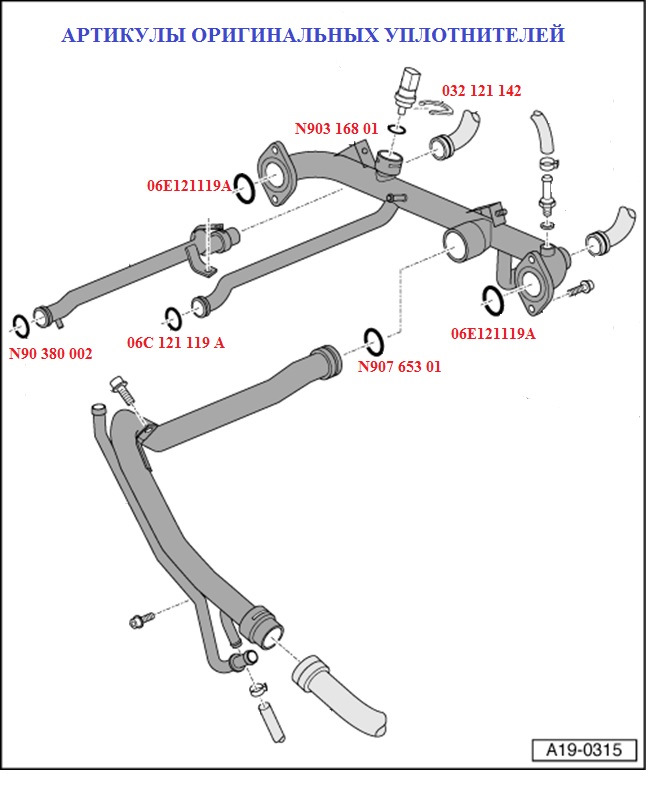ТЕЧЬ АНТИФРИЗА ПОД ВПУСКНЫМ КОЛЛЕКТОРОМ ЧЕРЕЗ УПЛОТНИТЕЛЬ ЗАДНЕЙ ТРУБЫ ...
