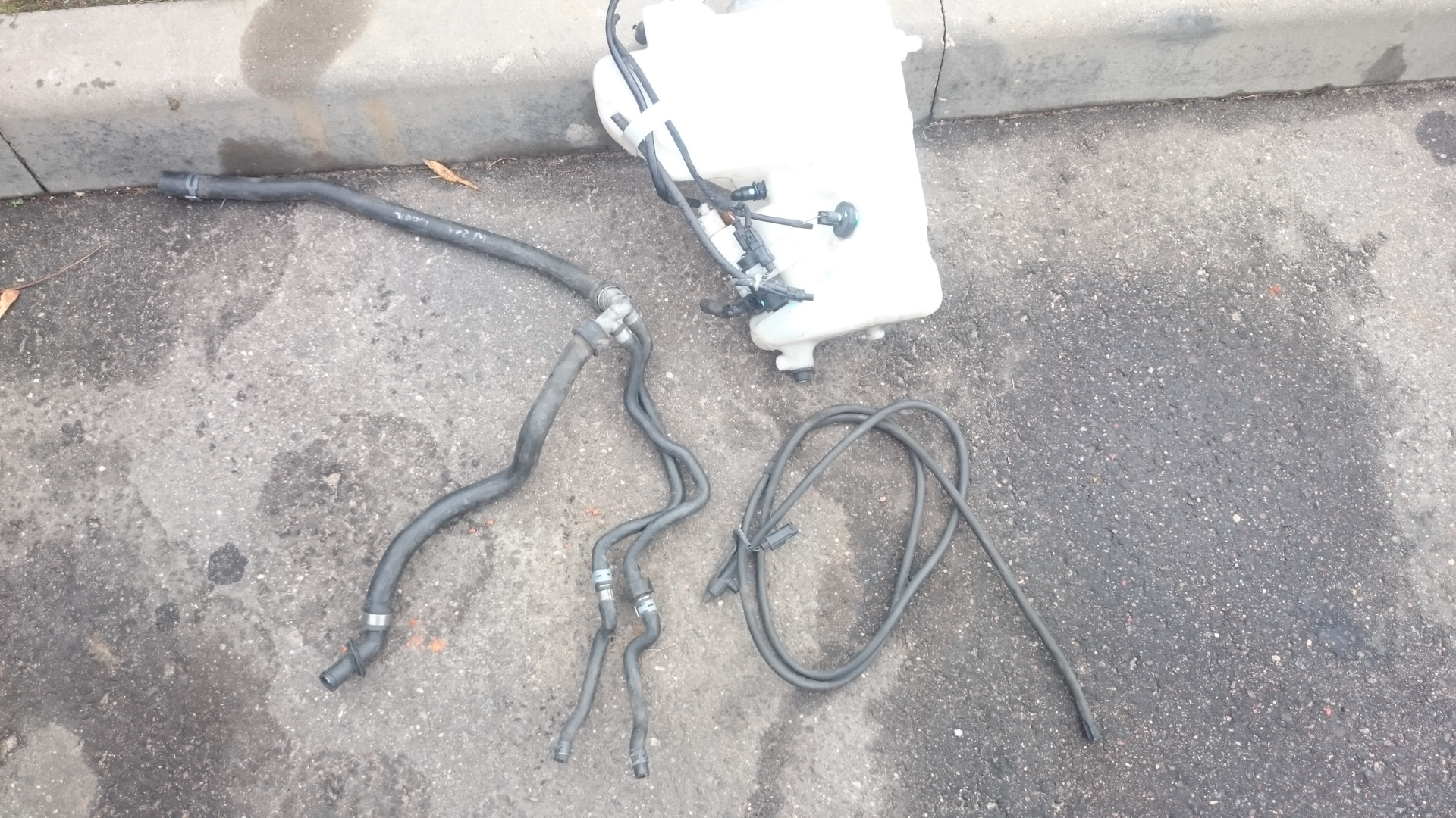 Опция 875 подогрев бочка омывателя — Mercedes-Benz E-Class (W211), 3,2 ...