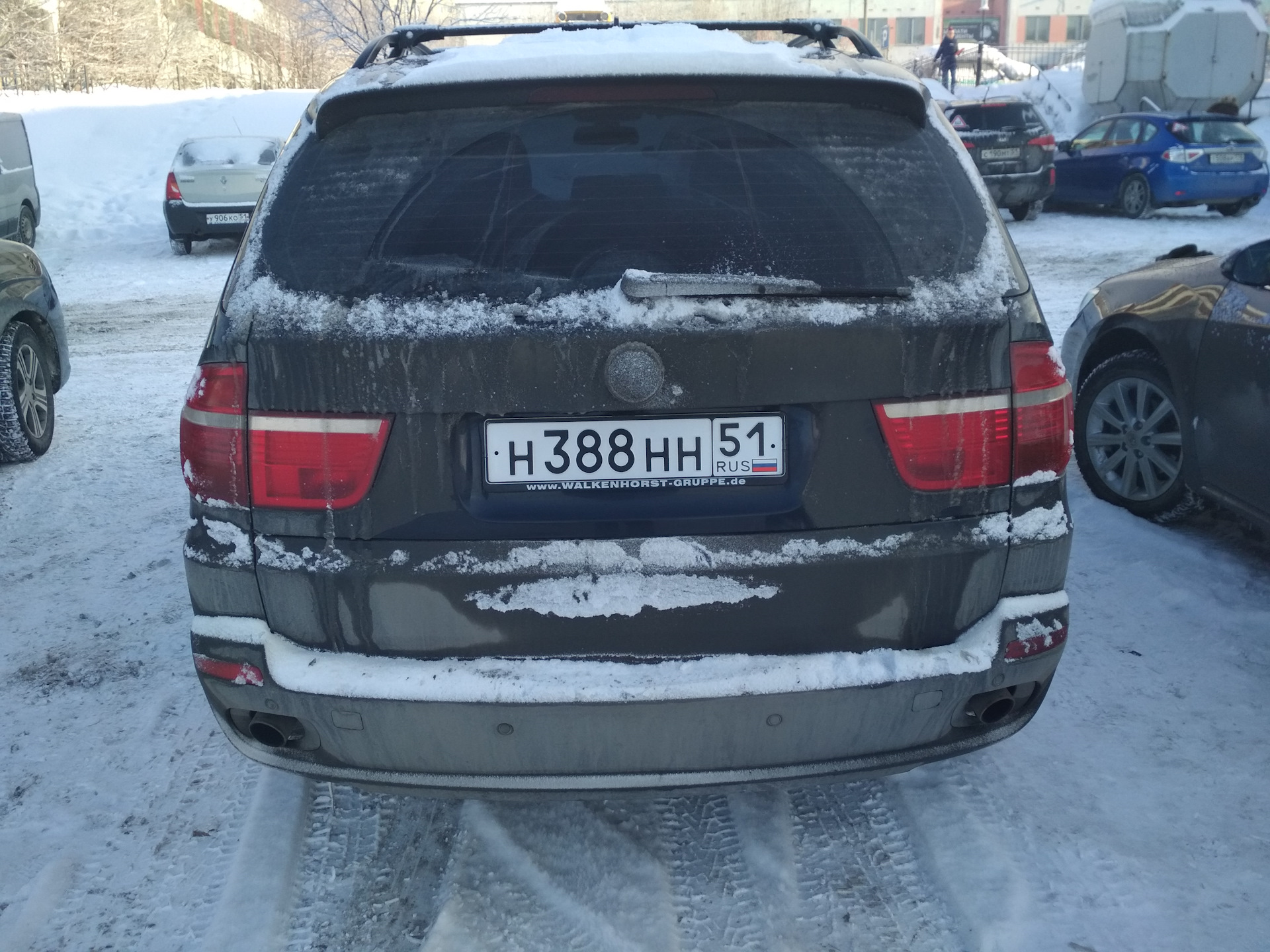 Сменил номера — BMW X5 (E70), 3 л, 2008 года | просто так | DRIVE2