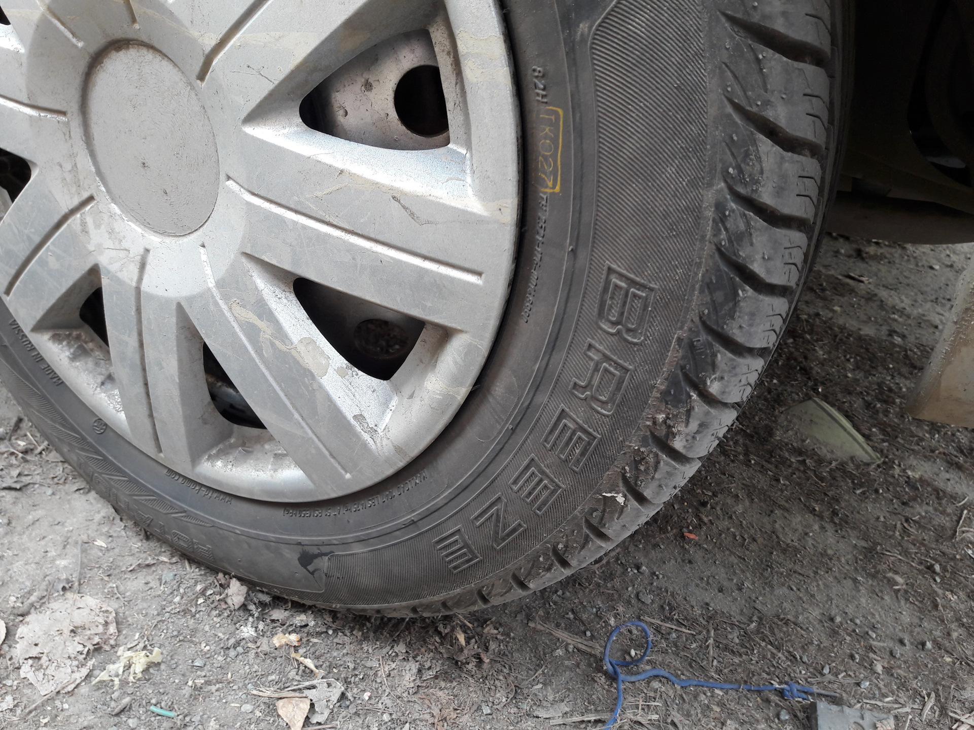 Кама Breeze НК-132 175/65 R14 — Lada Калина седан, 1,6 л, 2010 года ...