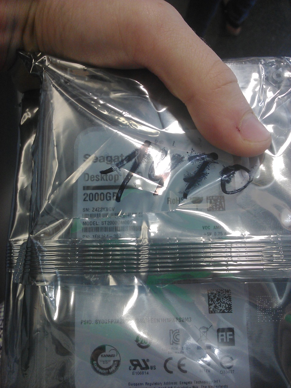 Докупил жестких дисков для нового железа — DRIVE2