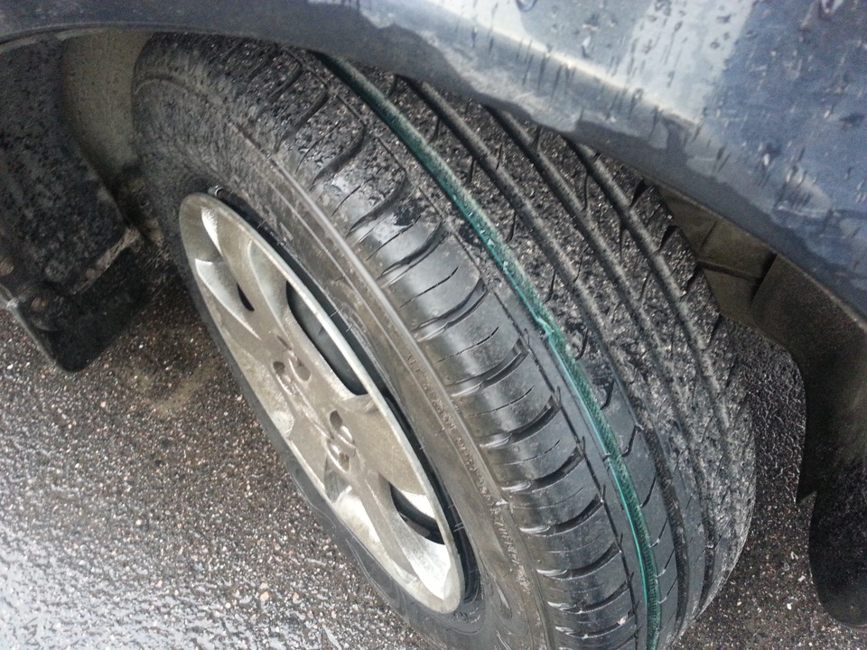 Хака Грин New! — Hyundai Accent (2G), 1,5 л, 2007 года | шины | DRIVE2