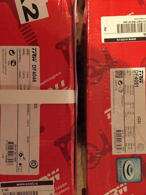 DF4048 Тормозной диск для OPEL, VAUXHALL, CHEVROLET TRW | Запчасти на ...