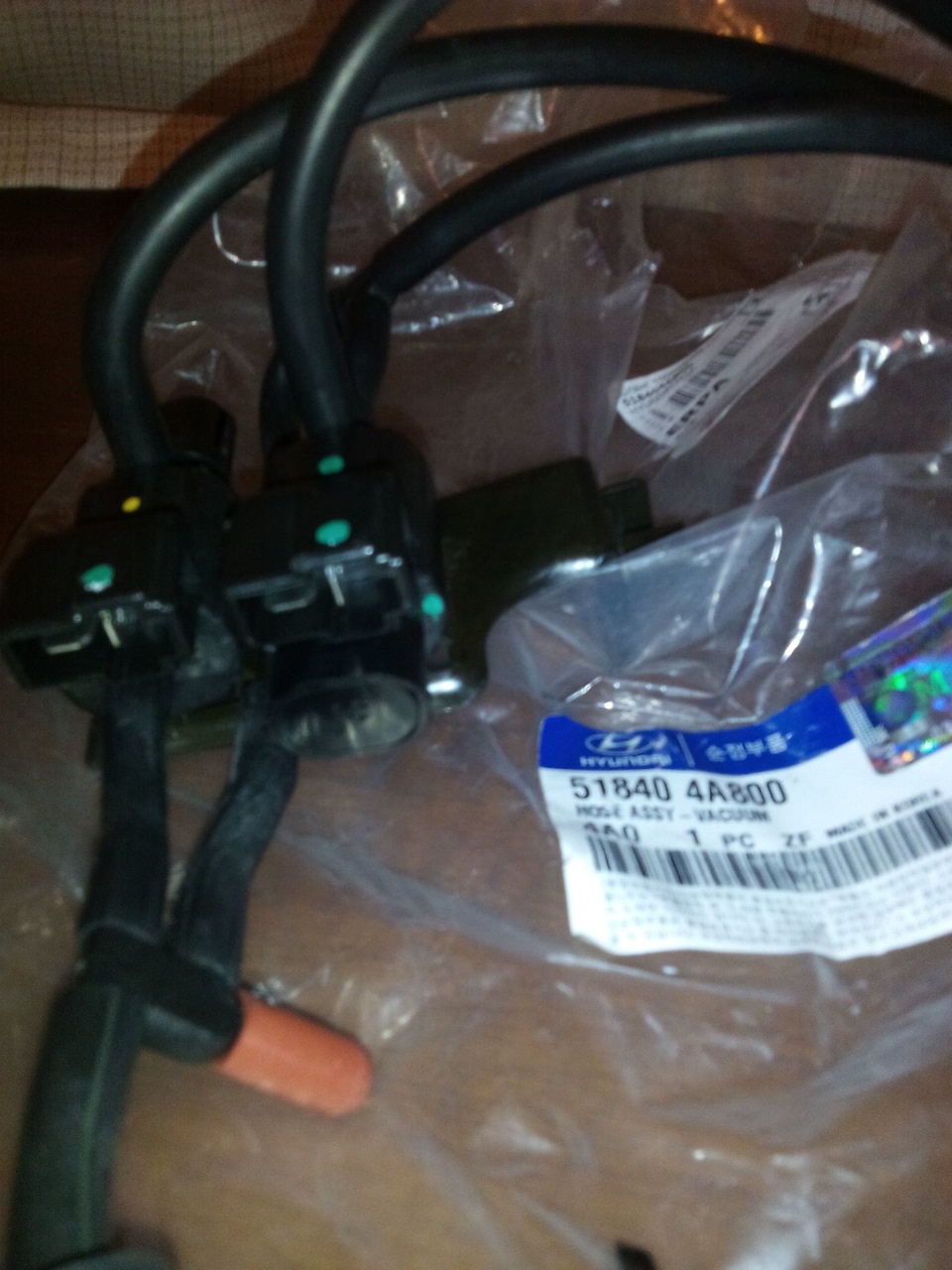 518404A800 Шланг тормозной системы KIA HYUNDAI | Запчасти на DRIVE2