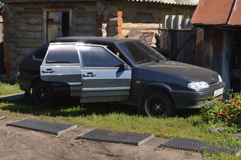 Защита от грязи для задних порогов — Lada 2114, 1,6 л, 2012 года ...