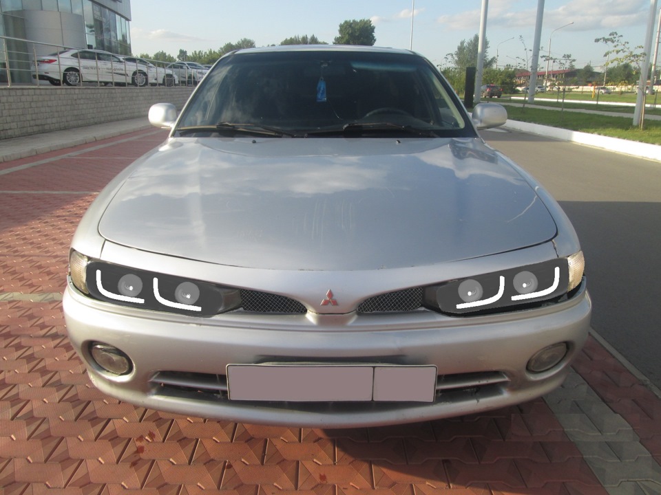 Работа над внешним видом — Mitsubishi Galant (7G), 2 л, 1993 года ...