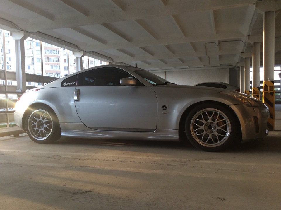 Z теперь на BBS — Nissan 350Z, 3,5 л, 2005 года | колёсные диски | DRIVE2
