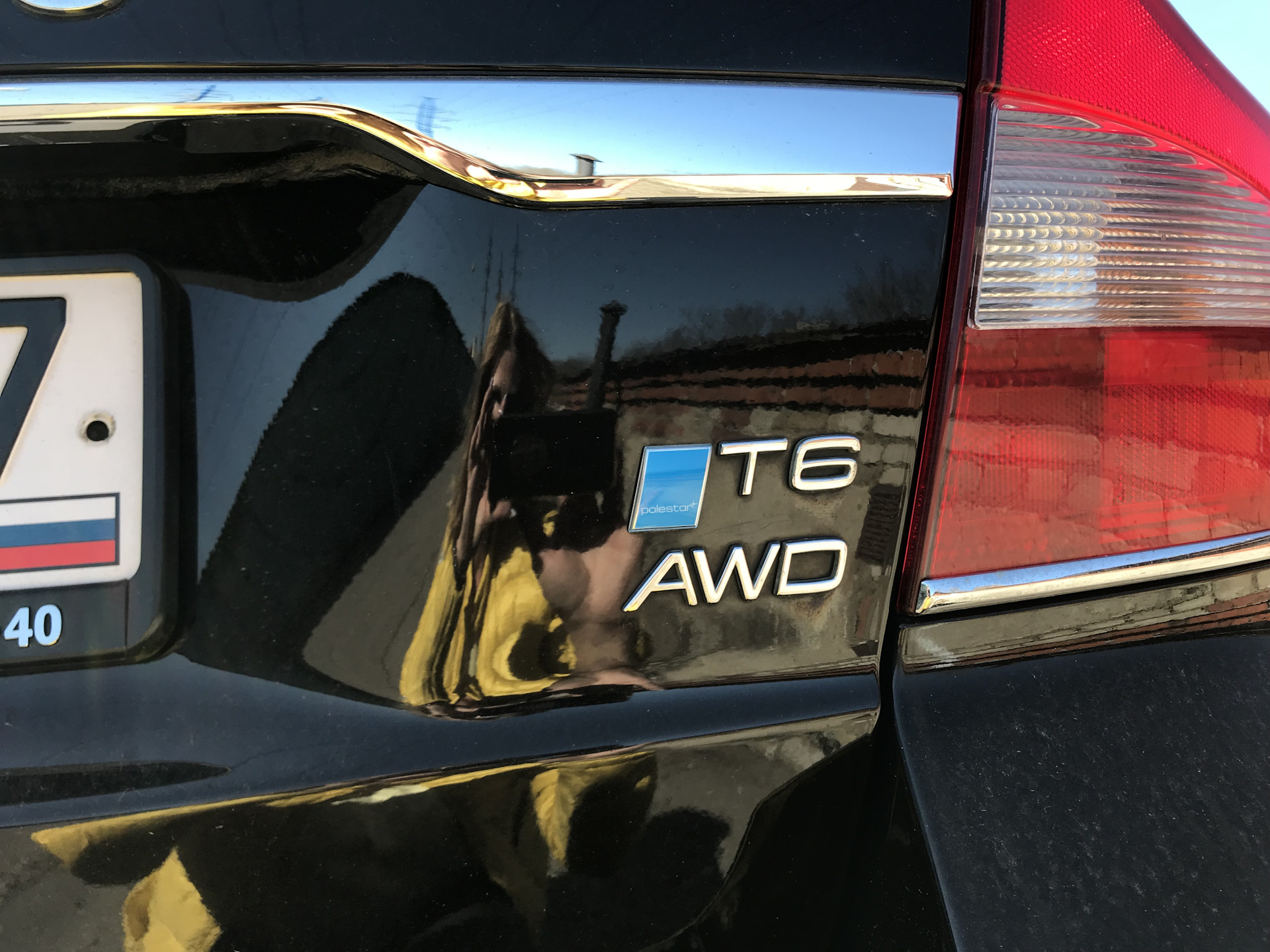 Знаки )) — Volvo S80 (2G), 3 л, 2008 года | аксессуары | DRIVE2