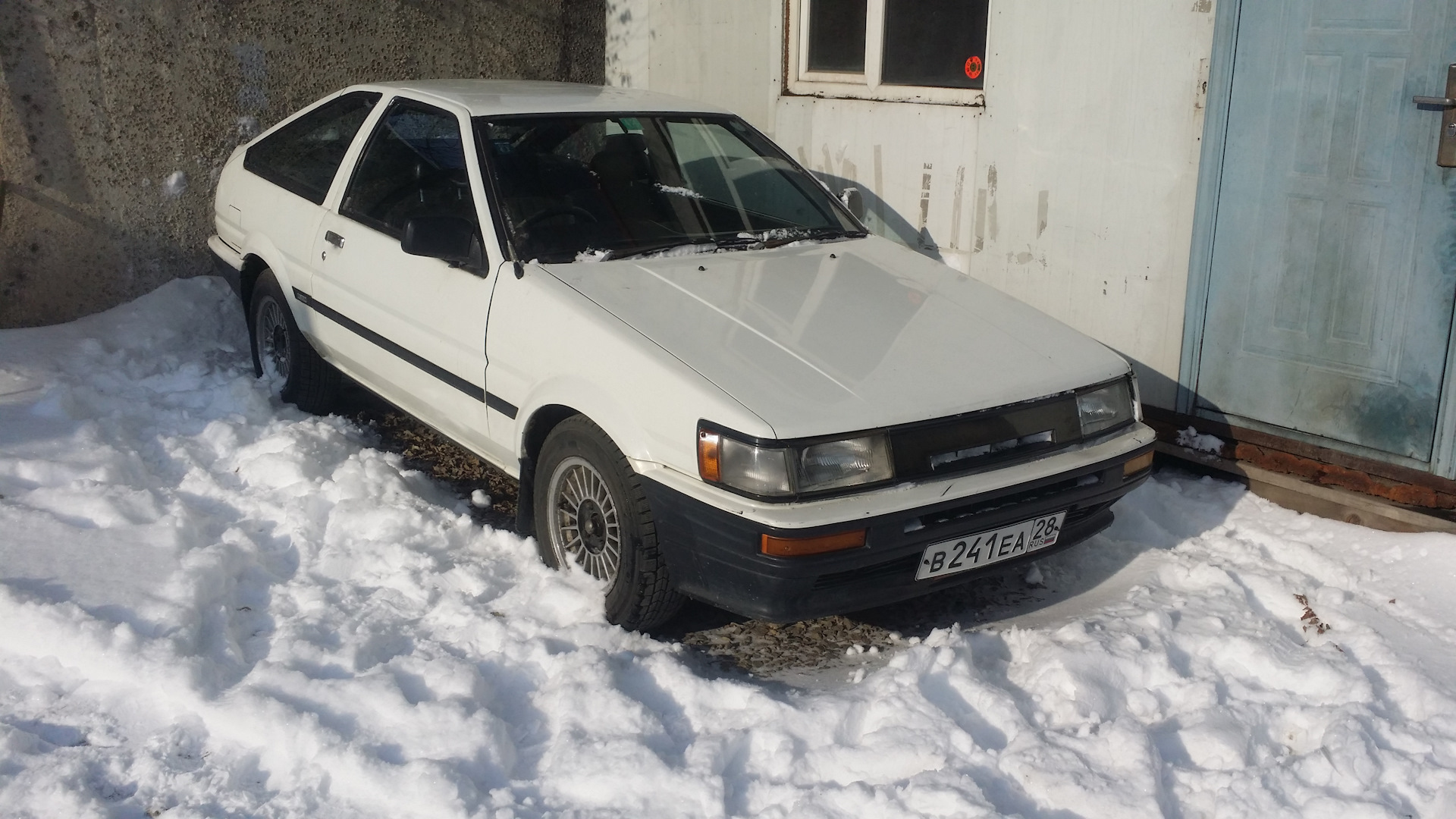 Зимовка — Toyota Corolla Levin (AE85), 1,5 л, 1985 года | запчасти | DRIVE2
