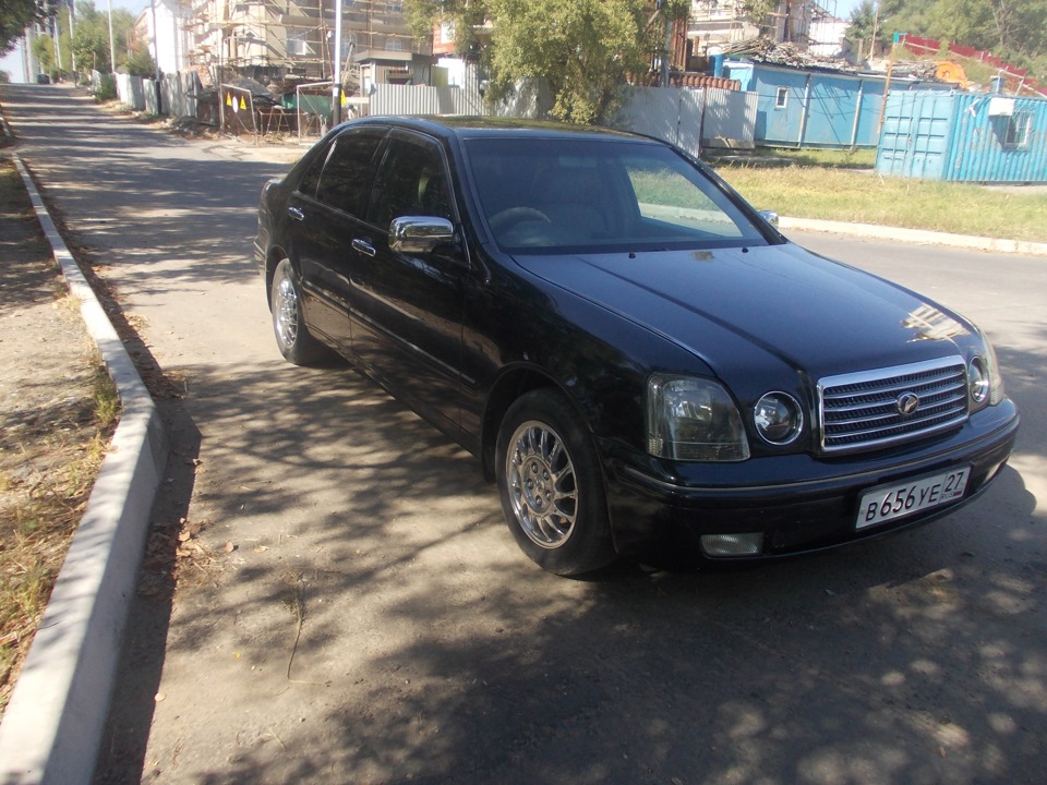 немного хрома — Toyota Progres, 3 л, 1999 года | колёсные диски | DRIVE2