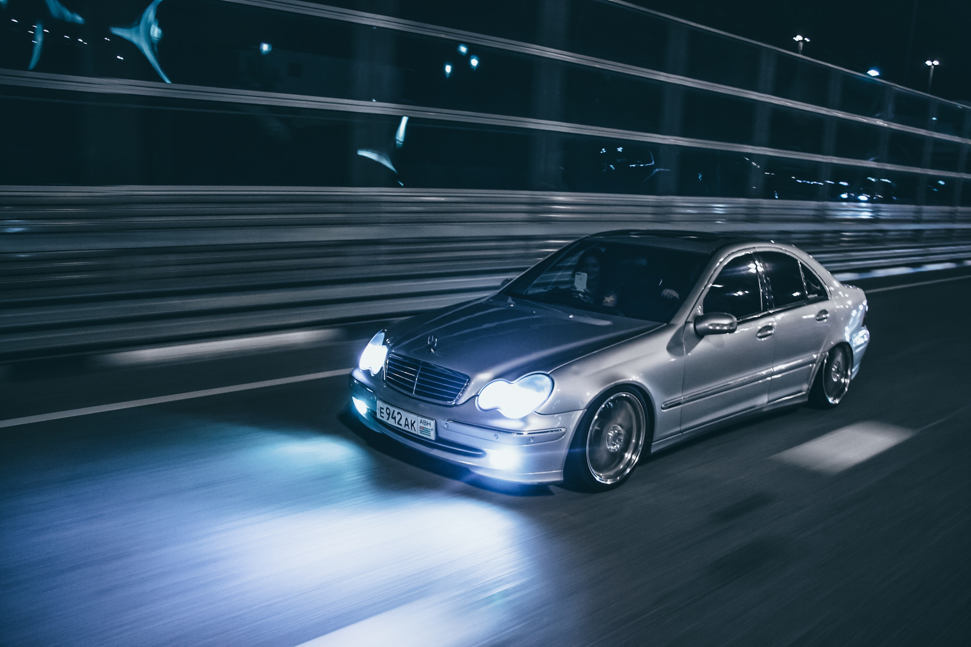 Фотки по дороге) — Mercedes-Benz C-Class (W203), 2,2 л, 2002 года ...