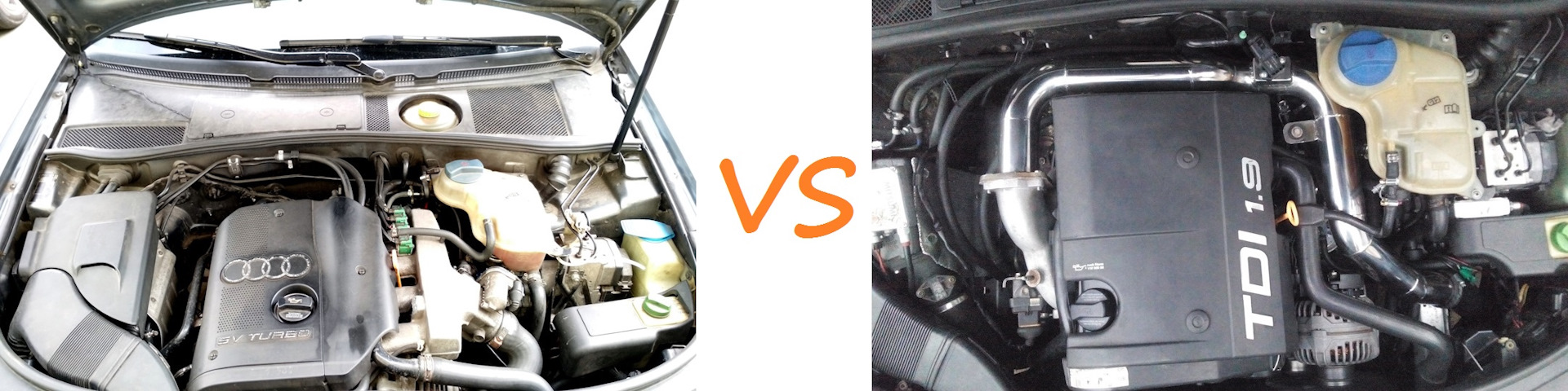 A6C5 Avant 1.8TQ MT k04-15 vs A6C5 1.9TDI MT gtb2056vl — Audi A6 Avant (C5), 1,8 л, 1998 года ...