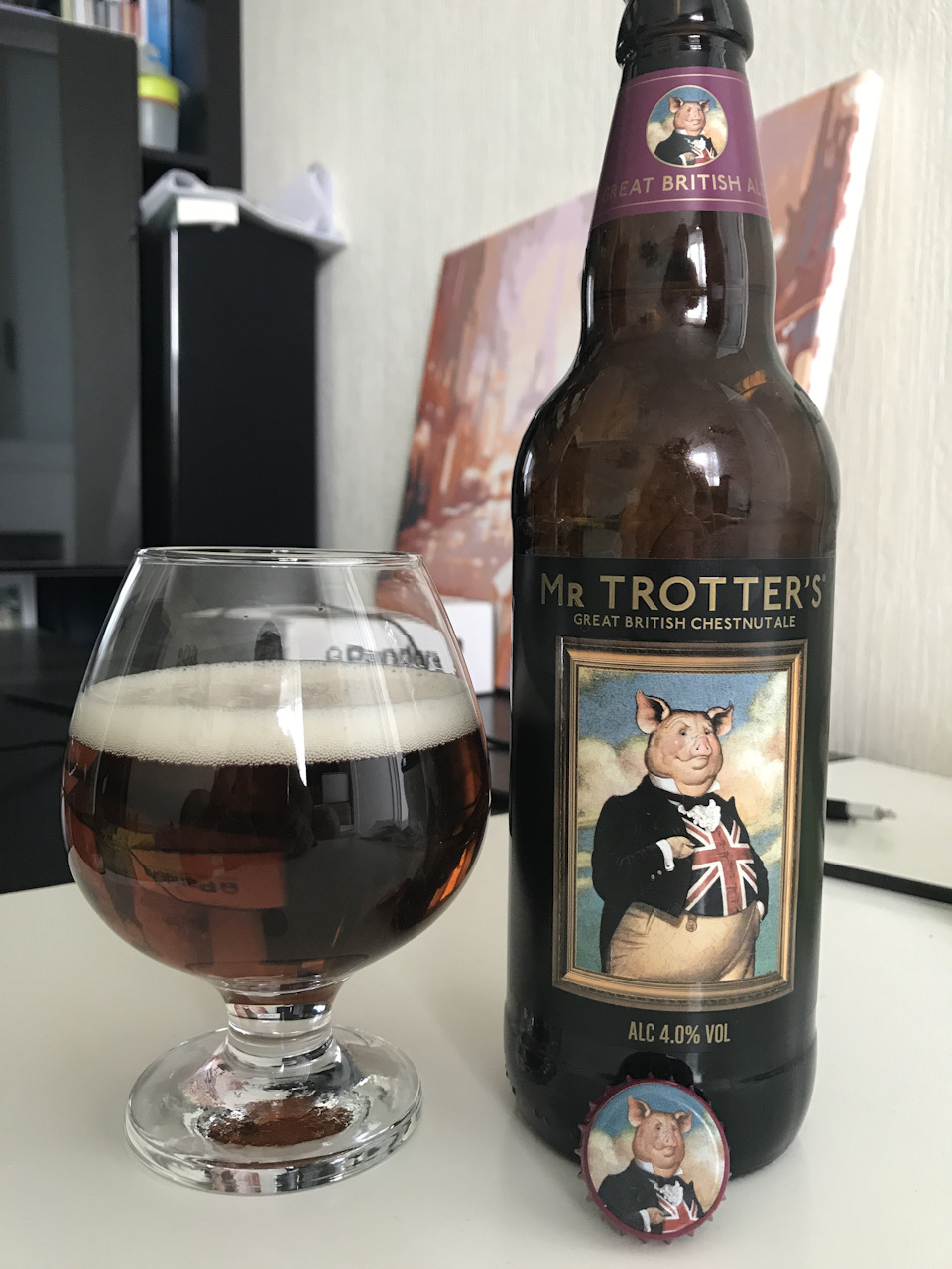 Mr. Trotter's Great British Chestnut ale — DRIVE2