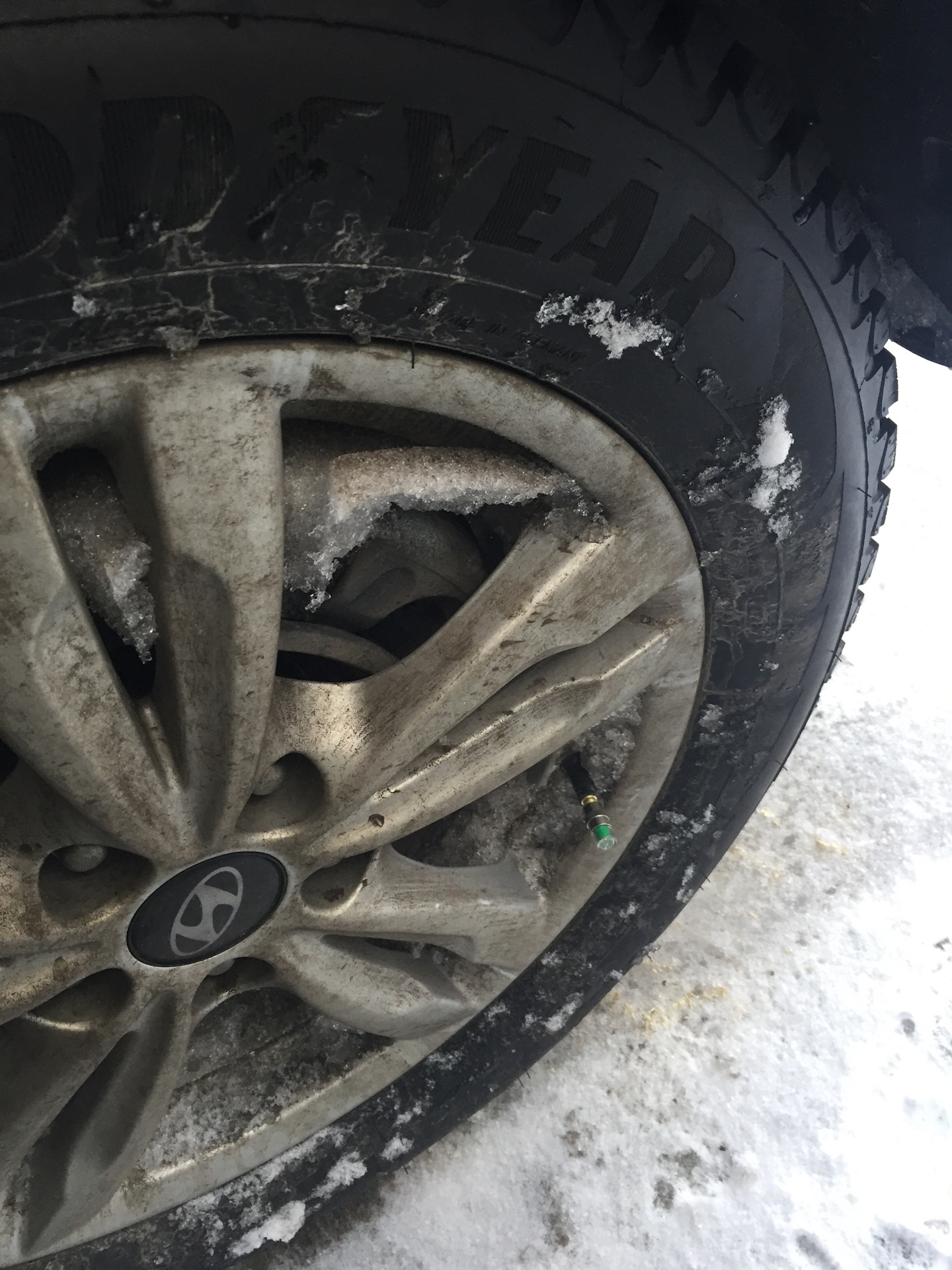 Датчики давления в шинах — Hyundai ix35, 2 л., 2014 года | аксессуары ...