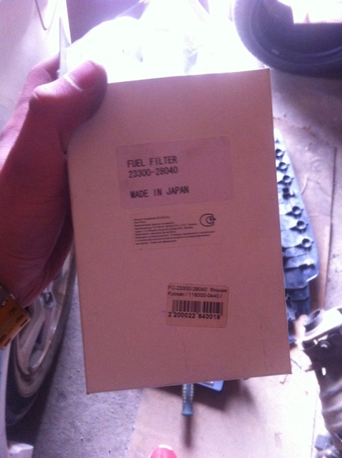 2330028040 Фильтр топливный TOYOTA LEXUS | Запчасти на DRIVE2