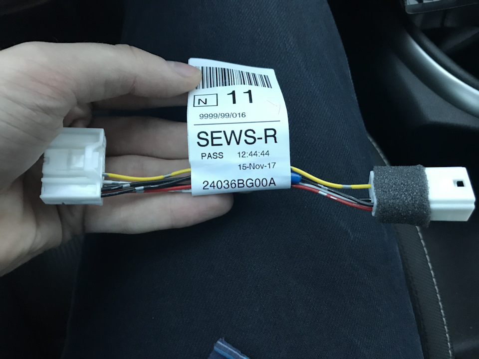 24036BG00A Провод NISSAN INFINITI | Запчасти на DRIVE2