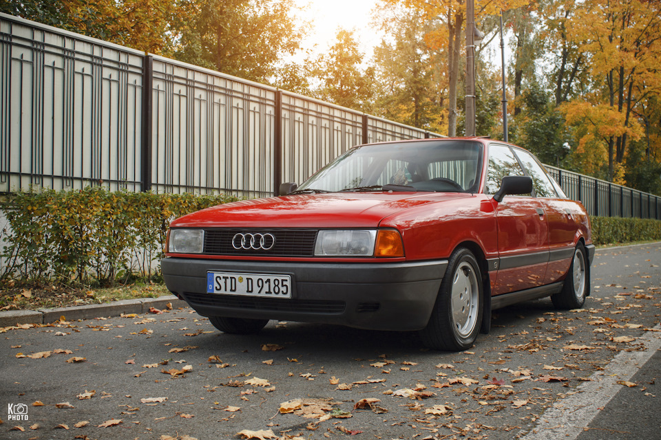 Фотосессия Audi 80 — DRIVE2
