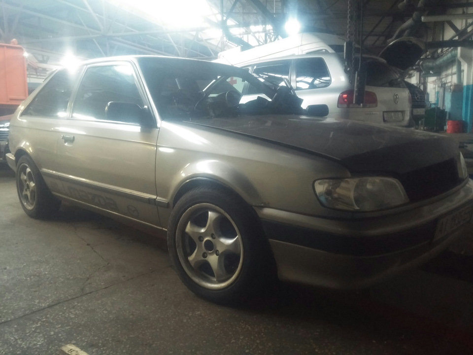 Новая турбина. Часть — непомню уже какая сбился со счета — Mazda 323 ...