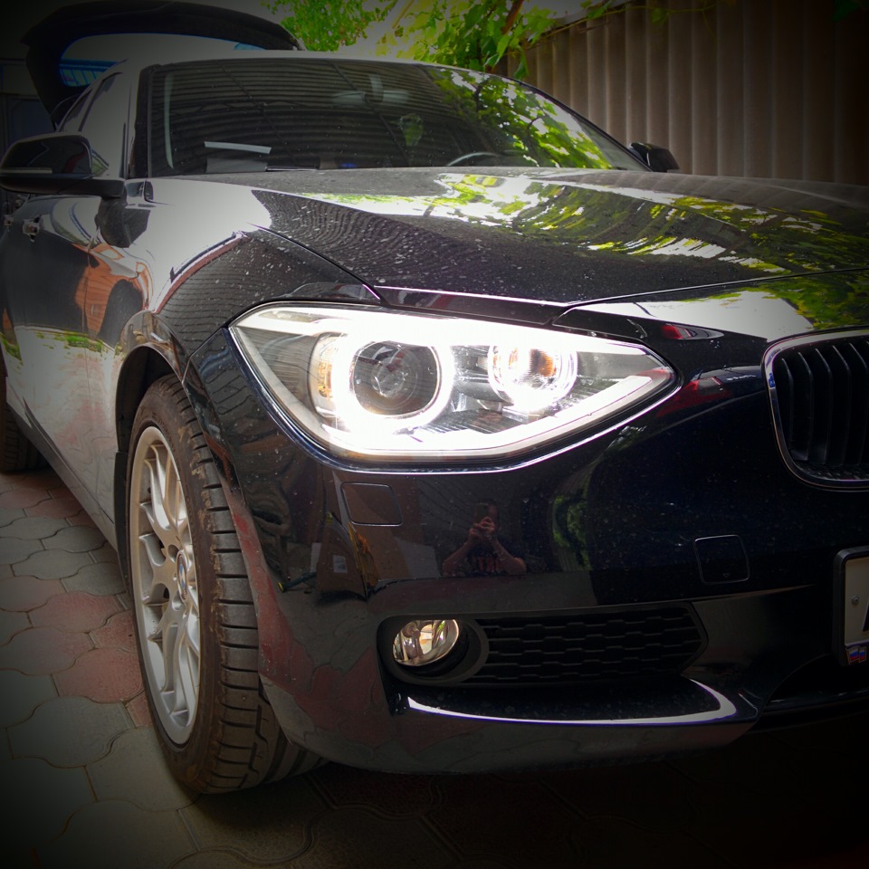 Замена колодок по кругу — BMW 1 series (F20), 1,6 л, 2013 года ...