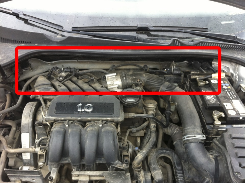 Нашел номер подкапотной шумки… — Volkswagen Jetta V, 1,6 л, 2006 года ...