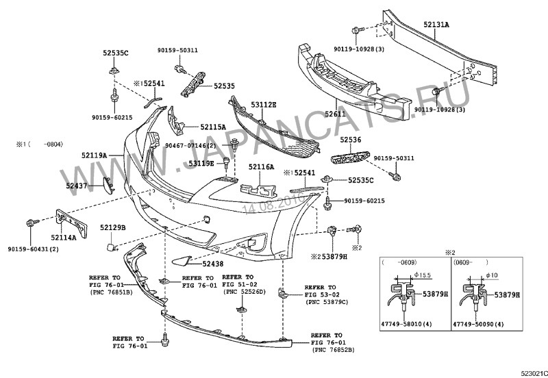 замена бампера на is на бампер от is f вопросы и ответы — Lexus IS II ...