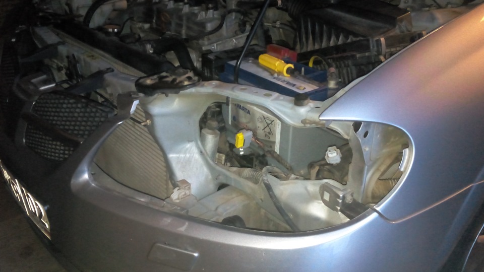 Ближний свет — Nissan Almera II (N16), 1,5 л, 2005 года | наблюдение ...