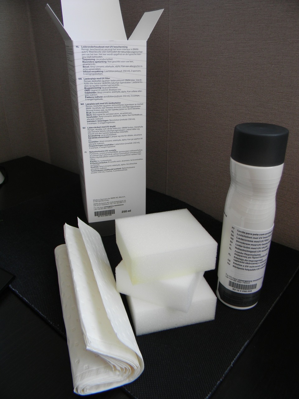 чистка кожаного салона — BMW 3 series (E90), 2,5 л, 2008 года | мойка ...