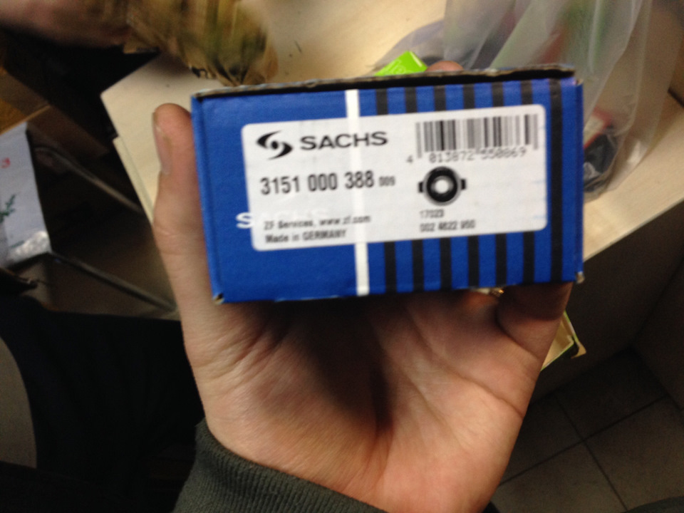 3151000388 Выжимной подшипник SACHS | Запчасти на DRIVE2
