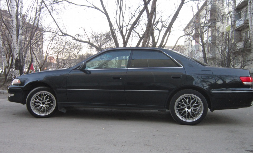 Зима на 17-ках — Toyota Mark II (100), 2,5 л, 1999 года | колёсные диски | DRIVE2