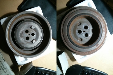 1723700 Шкив коленвала Ford | Запчасти на DRIVE2