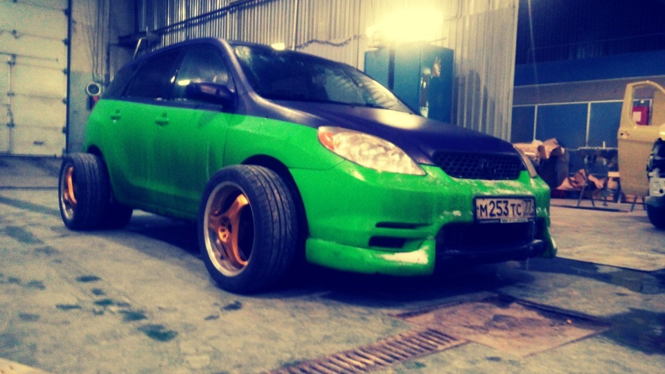 шильдик TRD — Toyota Matrix (1G), 1,8 л, 2003 года | наблюдение | DRIVE2