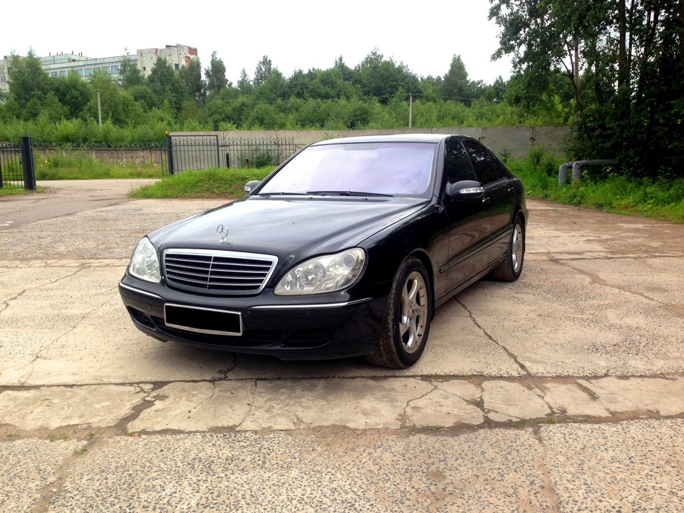 Онли фото — Mercedes-Benz S-Class (W220), 5 л, 2002 года | фотография ...