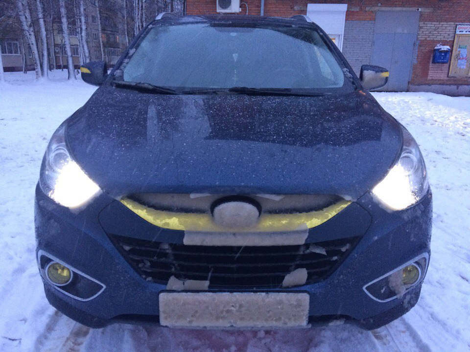 Накидка на торпеду. — Hyundai ix35, 2 л, 2010 года | аксессуары | DRIVE2
