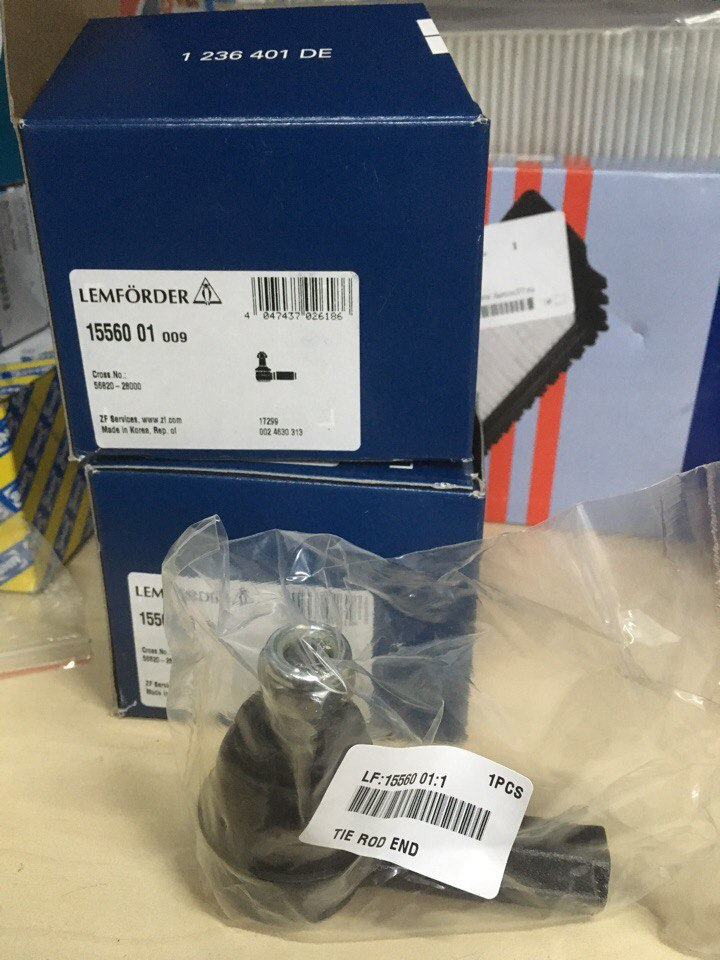 1556001 Рулевая тяга LEMFORDER | Запчасти на DRIVE2