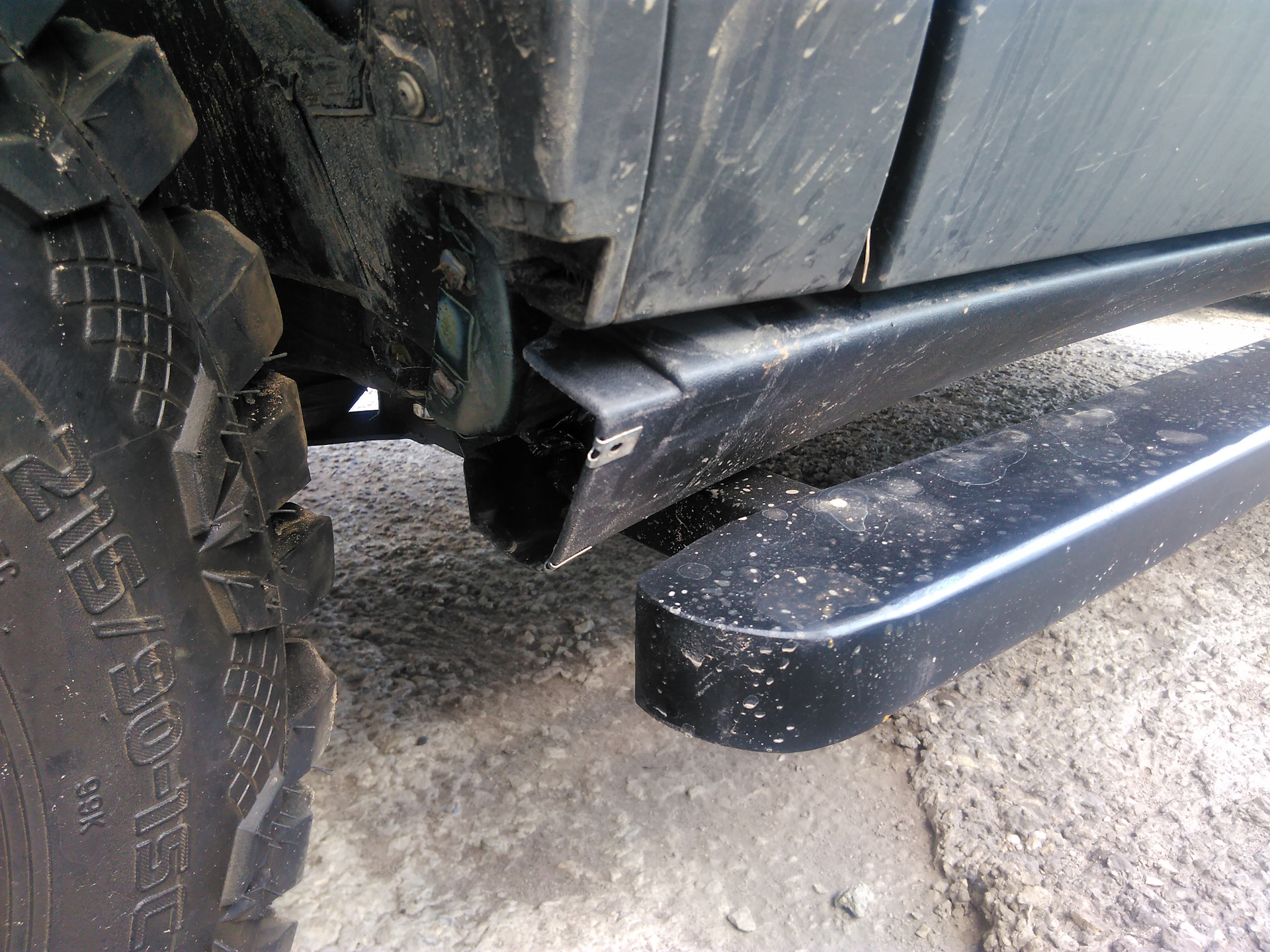 Брызговики на перед. Какие ставить? — Chevrolet Niva (1G), 1,7 л, 2015 ...
