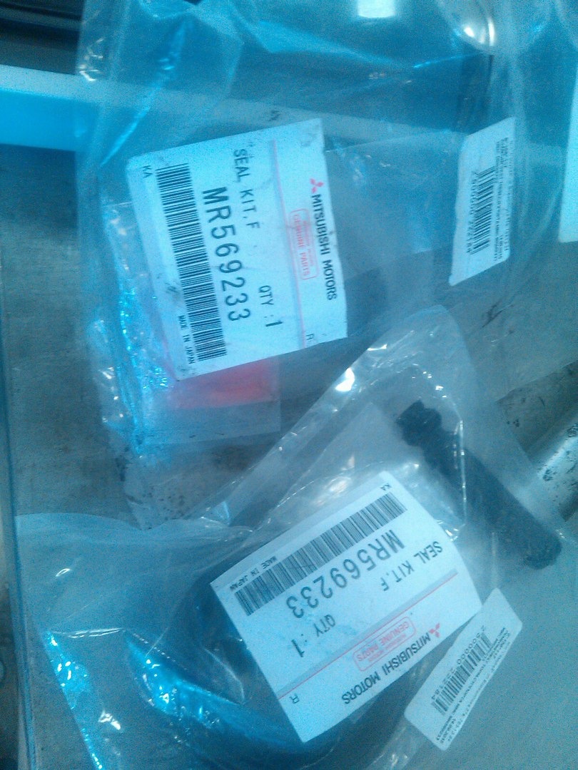 Ремонт суппортов — Mitsubishi Lancer IX, 1,5 л, 2004 года | визит на ...