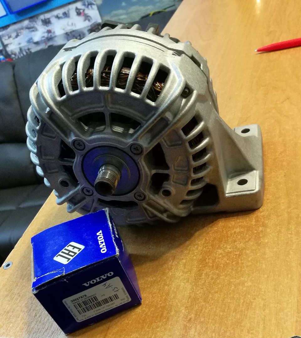 30667878 Шкив свободного хода генератора Volvo | Запчасти на DRIVE2