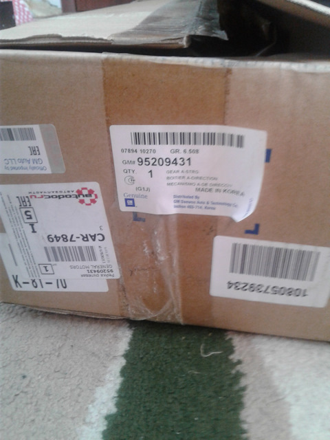 95209431 Ремкомплект рулевой рейки GM | Запчасти на DRIVE2