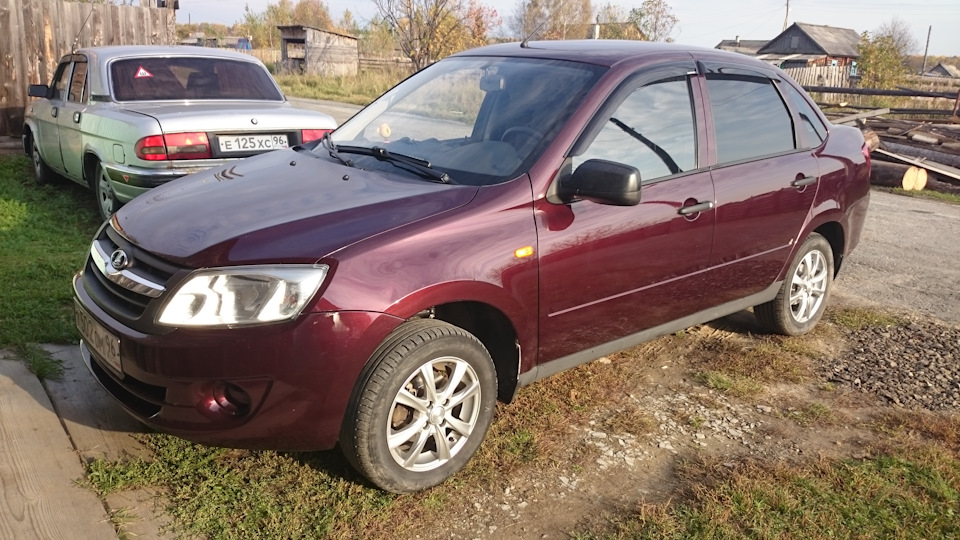 3. Подведение итогов недели владения. — Lada Гранта, 1,6 л, 2012 года ...