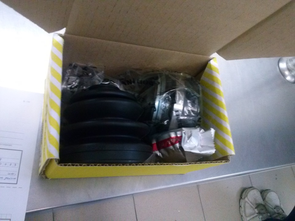 Купил ШРУС внешний, корейский. — Subaru Forester (SG), 2 л, 2004 года ...