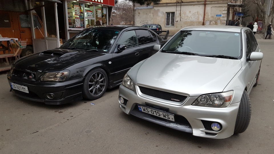 Subaru vs Toyota ;) — Toyota Altezza, 2 л, 2000 года | фотография | DRIVE2