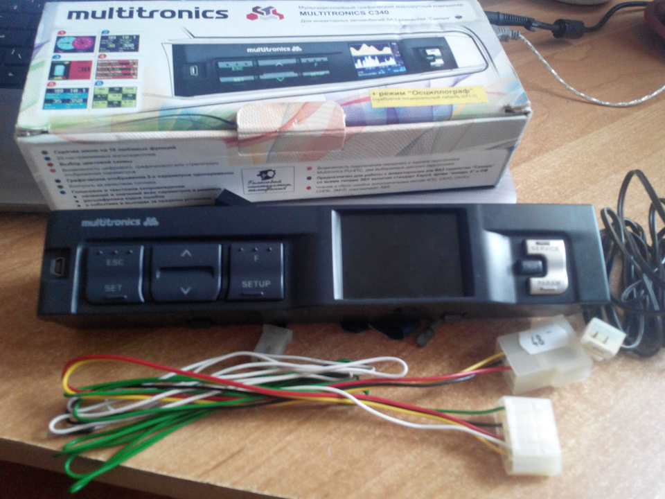 Бортовой комп Multitronics C340 — Lada 2114, 1,6 л, 2011 года | аксессуары | DRIVE2