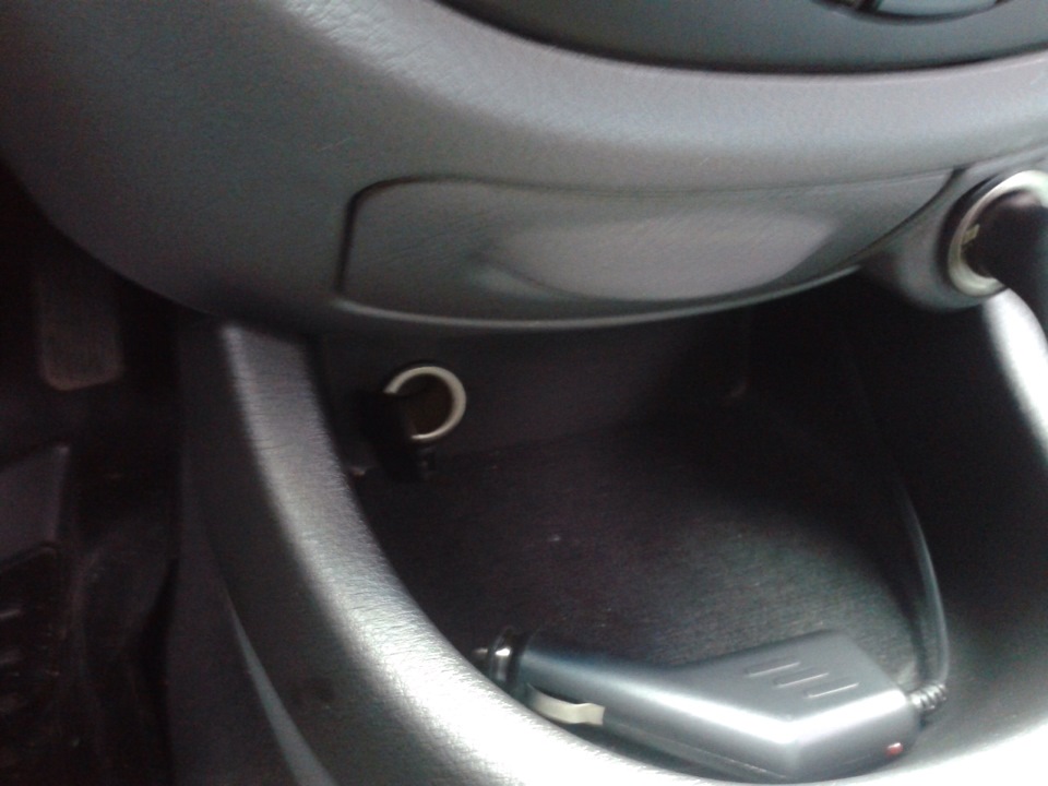 Дополнительная розетка 12V — Daewoo Gentra, 1,5 л, 2013 года ...