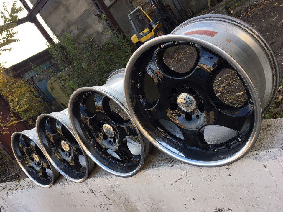 оригинальные диски BRABUS monoblock IV R18 5x112 (G-felgen) — G-felgen ...