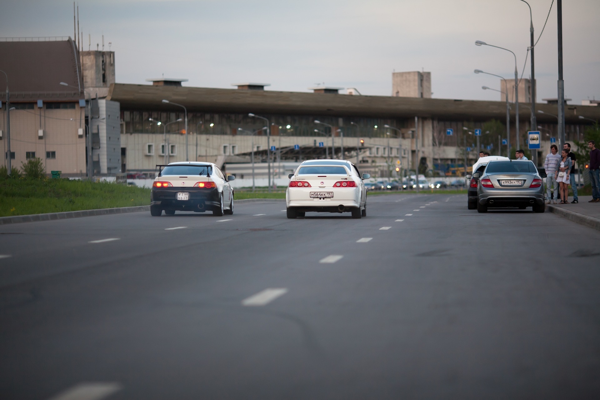 REDLINERS встреча на Ходынском поле.2 — Honda Integra Type R (DC5), 2 л ...