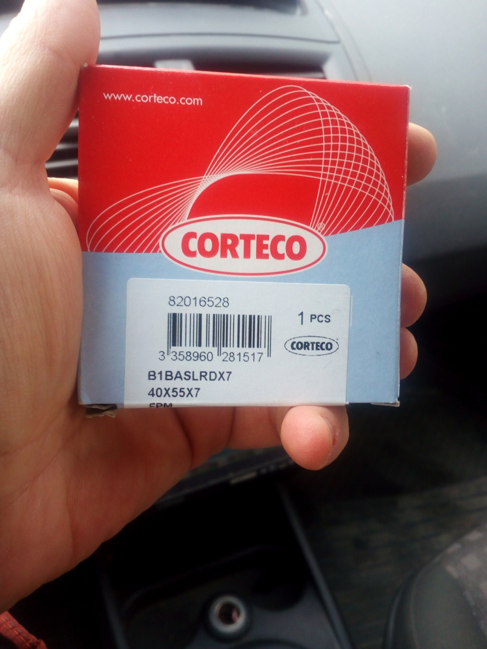 12016528B Уплотнительное кольцо, первичный вал CORTECO | Запчасти на DRIVE2